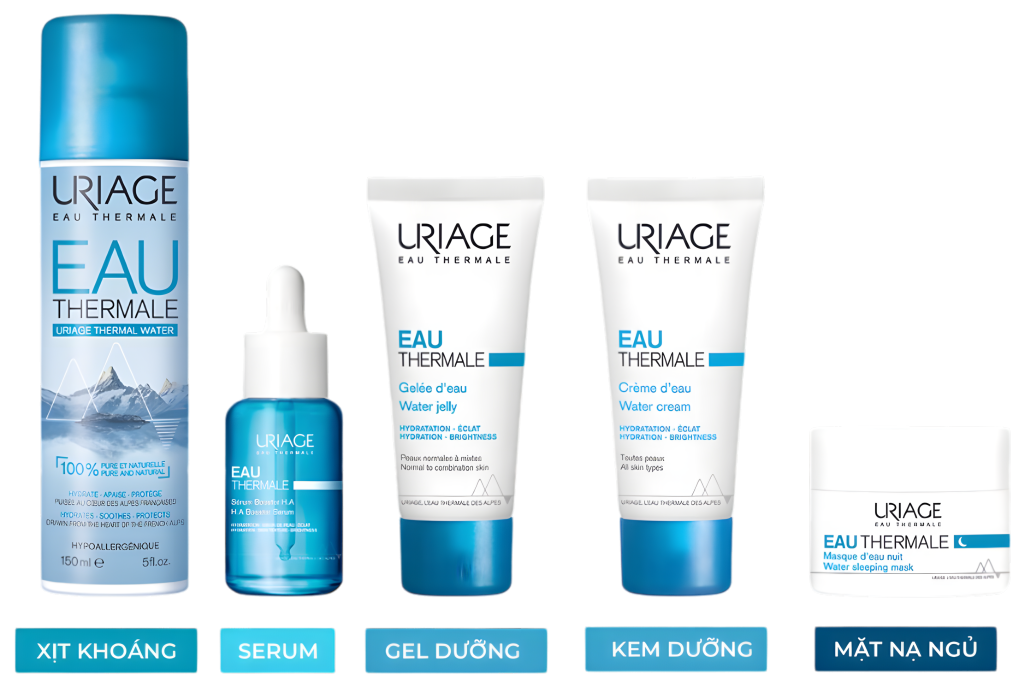 Mỹ phẩm Uriage chính hãng Pháp 100% | Kem dưỡng ẩm cao cấp